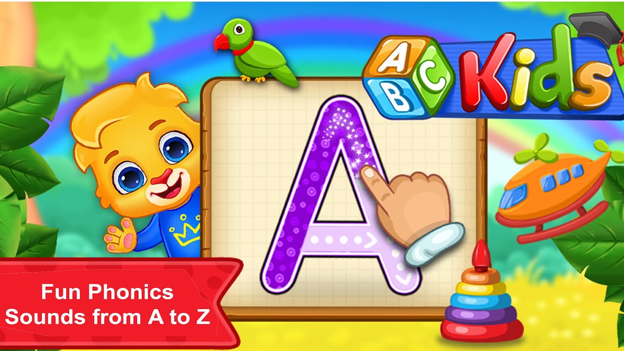 Fun Phonics Sounds from A to Z | Kids Learning Game | Gameplay -4 - YouTube