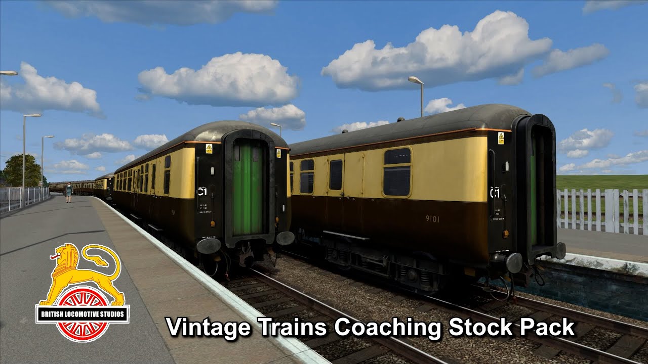 TS Classic - Vintage Trains Coaching Stock Pack - YouTube