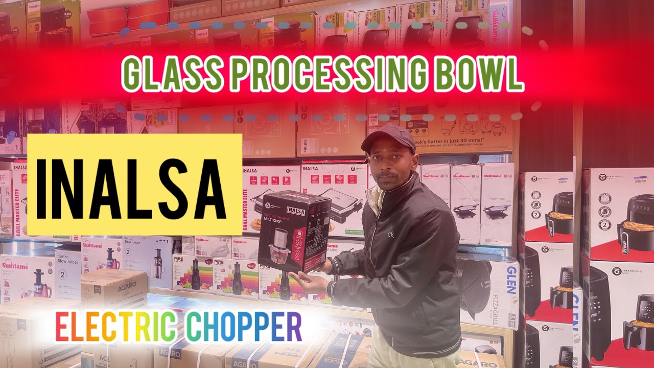 INALSA MULTI CHOP ELECTRIC CHOPPER WITH GLASS BOWL || unboxing - YouTube