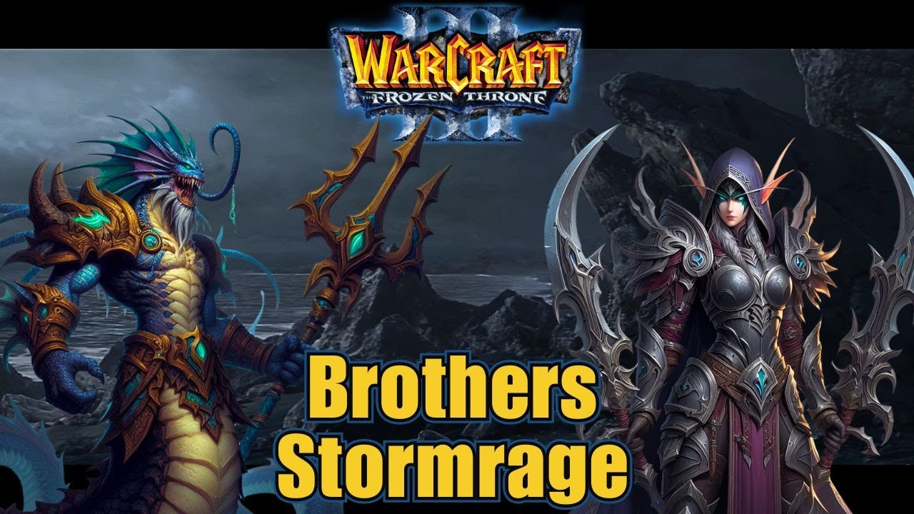 Brothers Stormrage - Warcraft 3 Reforged (Frozen Throne) - Sentinels ...