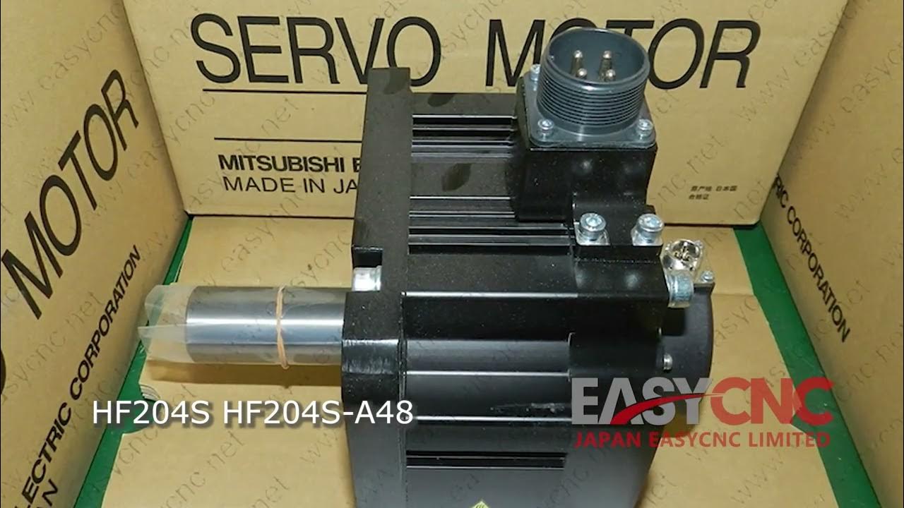 HF204S HF204S-A48 MITSUBISHI Servo Motor - YouTube