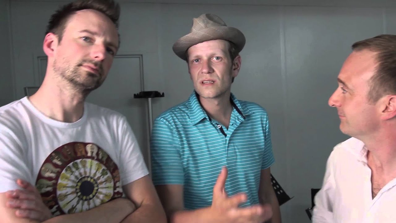 A capella Band "füenf" live – Backstage und auf der Bühne für Brot für ...