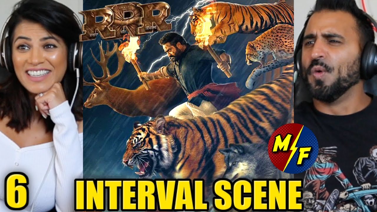 RRR INTERVAL SCENE REACTION!! | Part 6 | JR NTR | RAM CHARAN - YouTube
