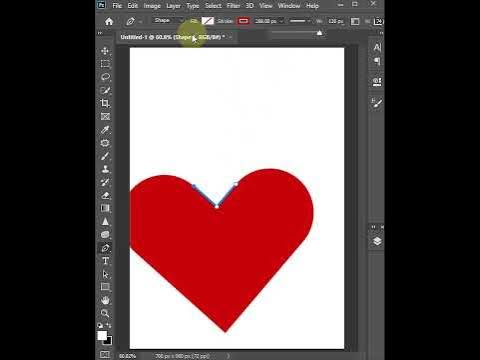 How to create HEART Shape Quickly in Photoshop, #yastudioo - YouTube