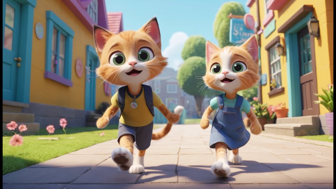 Emma Had a Tiny Cat | Cute Cat Song for Kids | Fun Nursery Rhyme ...