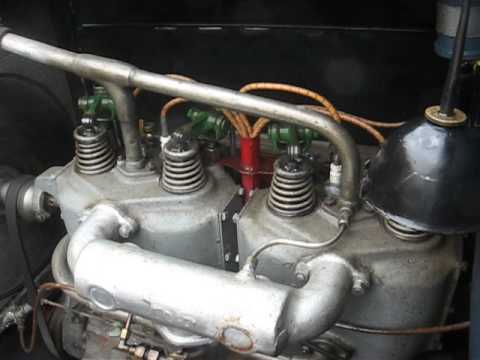 1922 REO Speedwagon Motor & Horn - YouTube