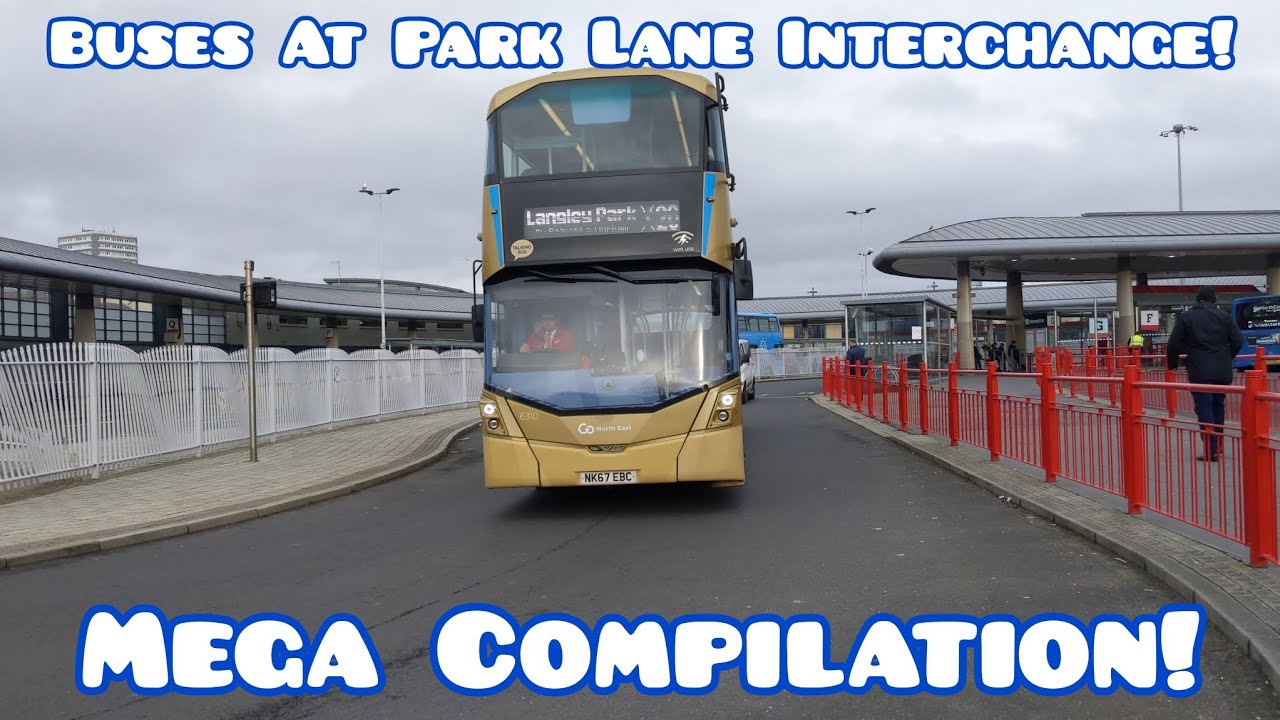 Mega Compilation of Buses At Park Lane Interchange - YouTube