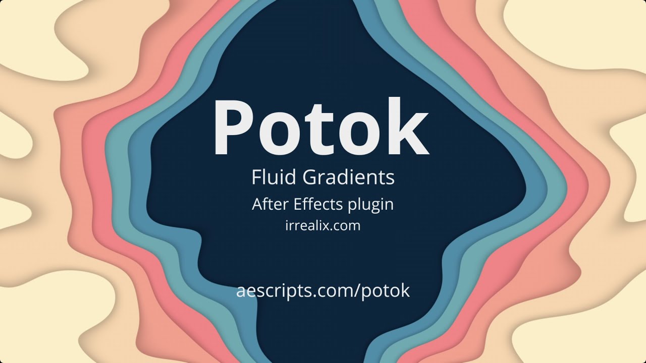 Potok Fluid Gradients Plugin for After Effects - YouTube