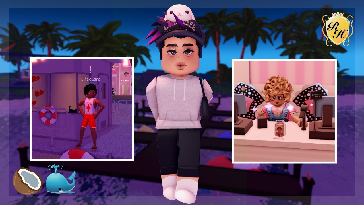 🦞 RECREANDO OUTFITS DE NPCS DE VERANO EN ROYALE HIGH TUTORIAL 🌴 ...