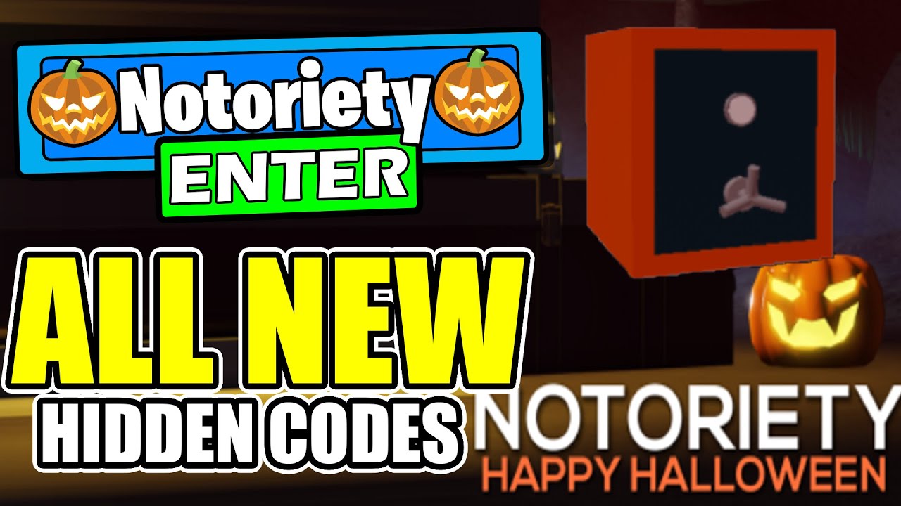 Notoriety (OCTOBER 2021) CODES *HALLOWEEN* ALL NEW ROBLOX Notoriety ...