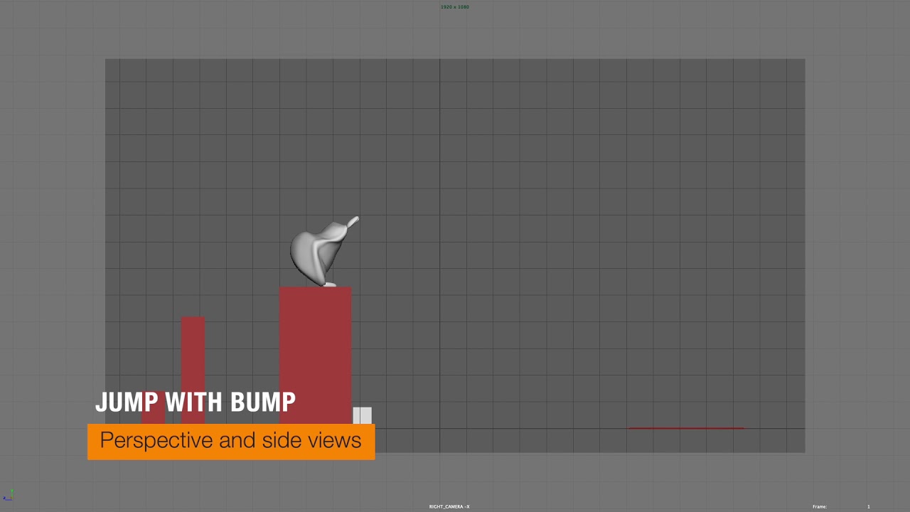 Flour Sack bumpy jump - YouTube