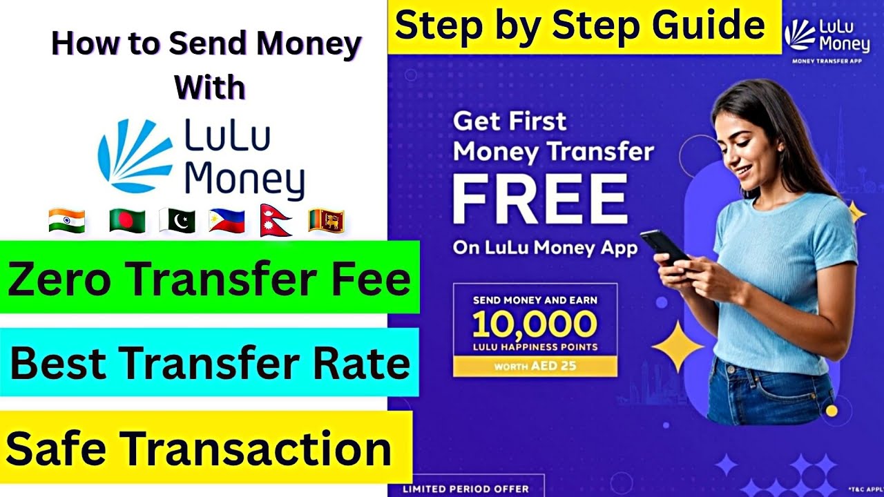 How to Send Money Lulu App| Lulu Exchange Online Money Transfer UAE ...