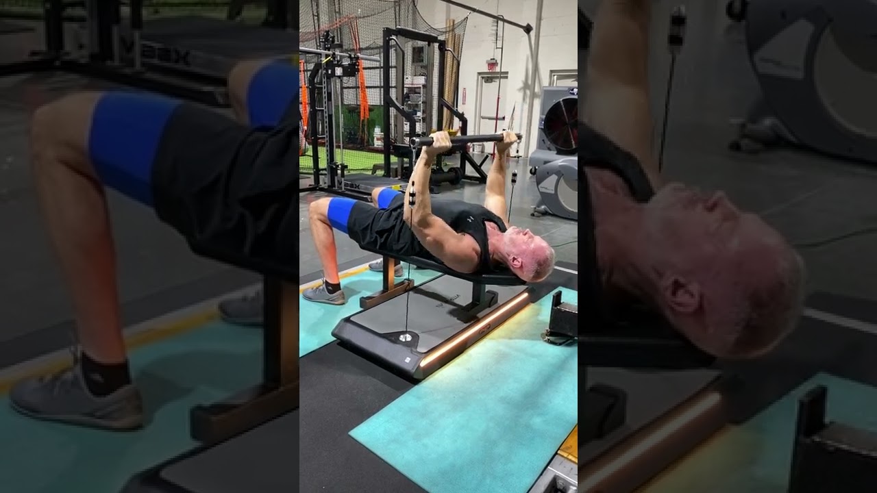 BENCH Press of the FUTURE!! Vitruvian Bench Press - YouTube