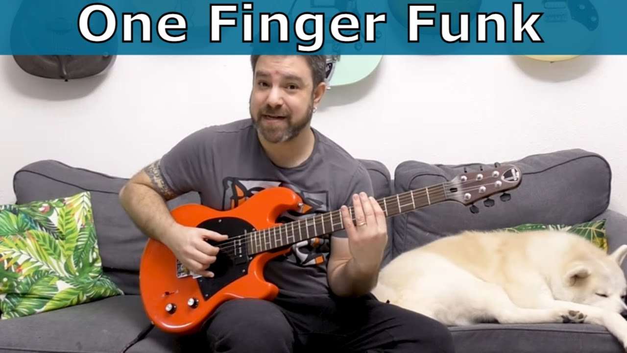 The One Finger Funk (Easy, Simple and Awesome) | Fingerstyle Guitar ...