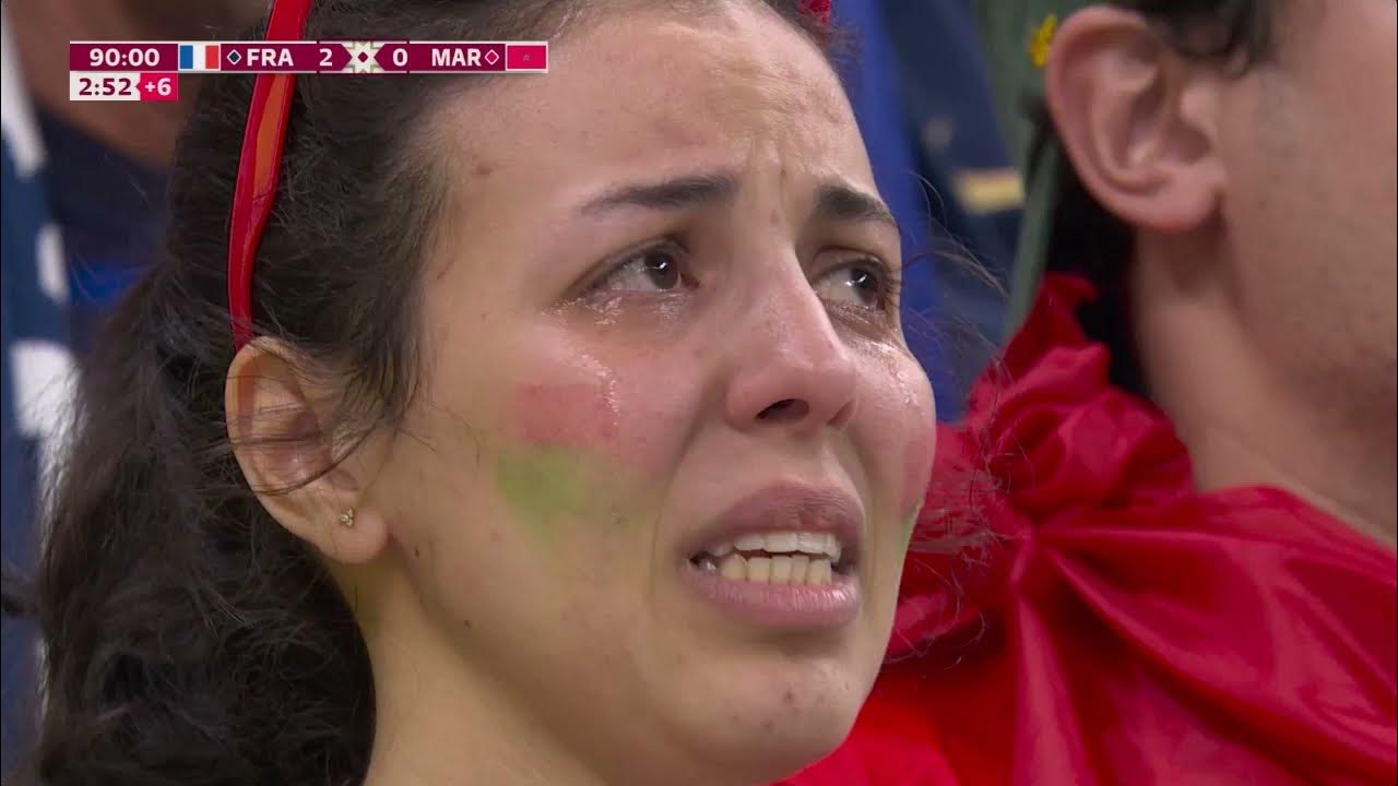 Moroccan fans and players proud despite World Cup defeat by France - YouTube