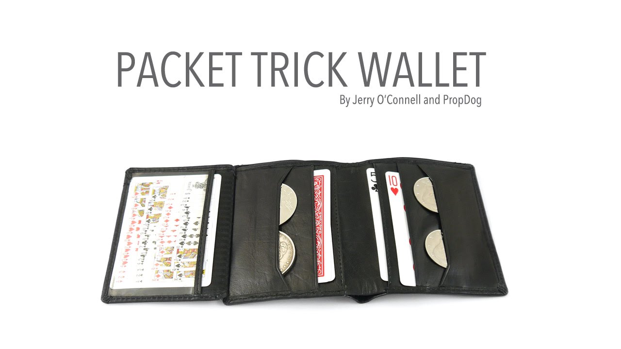 The Packet Trick Wallet by Jerry O'Connell and PropDog - www.propdog.co ...