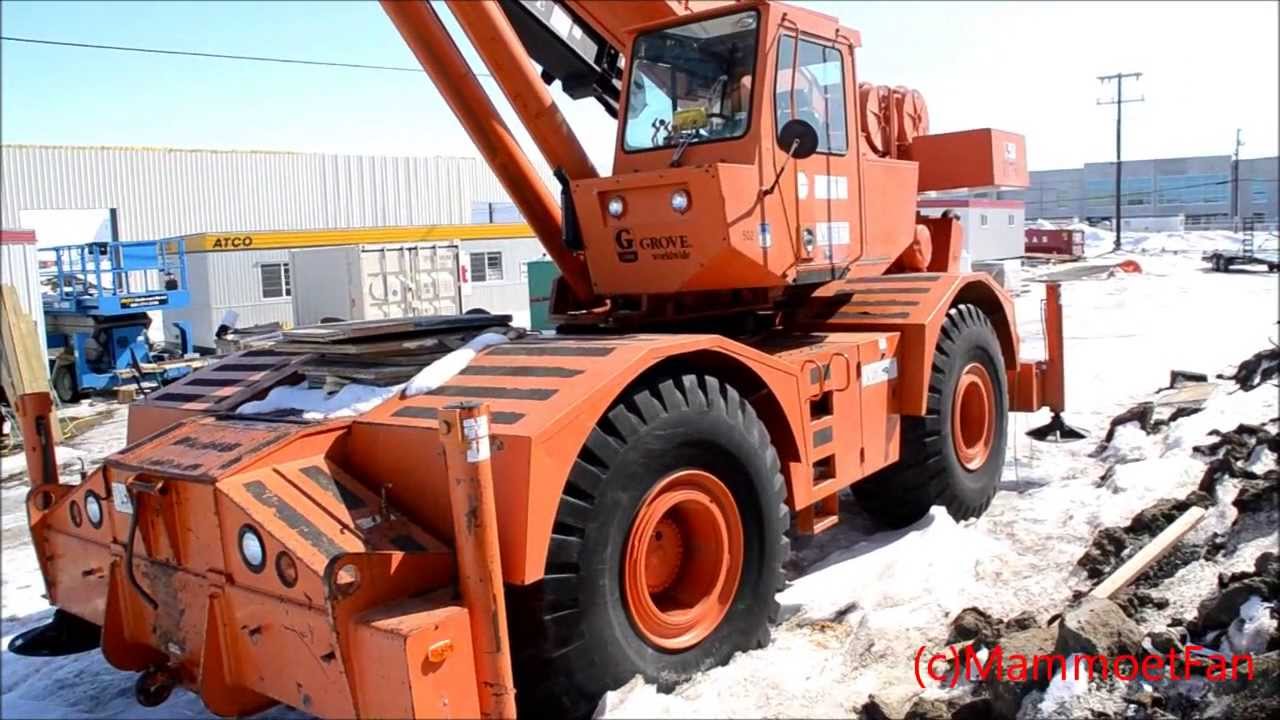 Walkaround of: Grove RT750 - YouTube