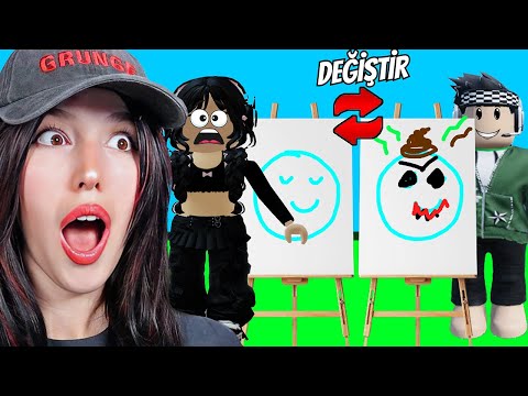 ROBLOX'TA ÇİZ VE DEĞİŞTİR!🖌️🎨🖼️