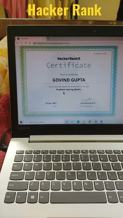HackerRank Free Certificate🔥 HackerRank - YouTube