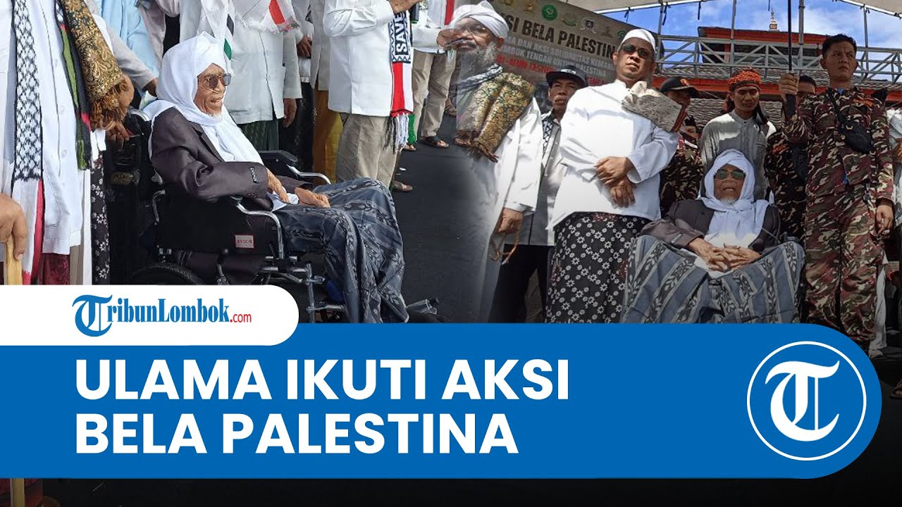 Ulama Karismatik Datok Bagu Turun Aksi Bela Palestina, Pakai Selang ...