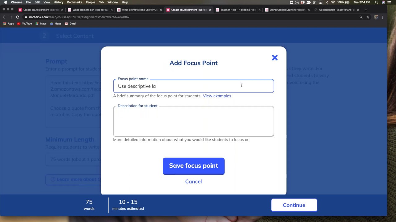 Webinar: Using NoRedInk Remotely: Writing Assignments - YouTube