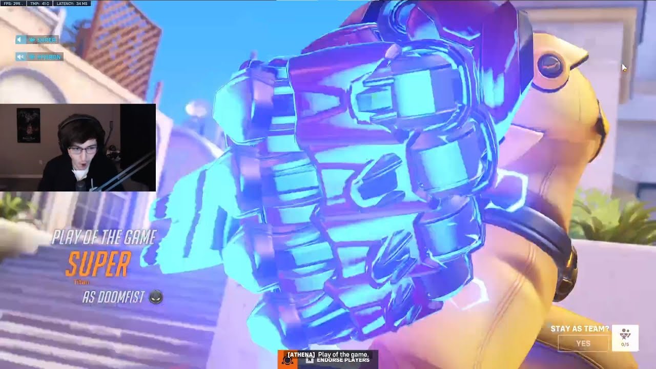 Potg Super Showing His Doomfist Skill Super Doomfist Gameplay