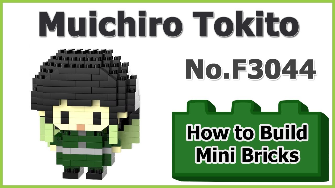 How to Build Mini Blocks Demon Slayer - Muichiro Tokito F3044 Review ...