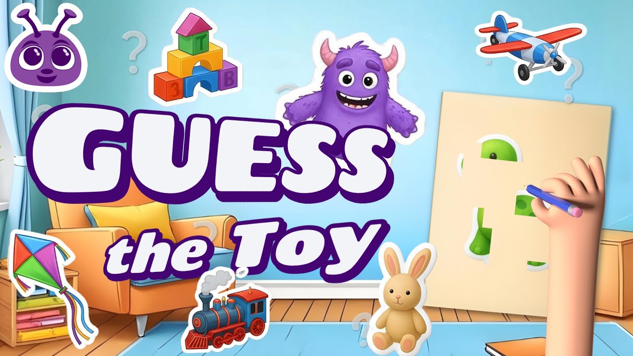 Can You Guess the Toy? | Fun ESL Game for Kids - YouTube