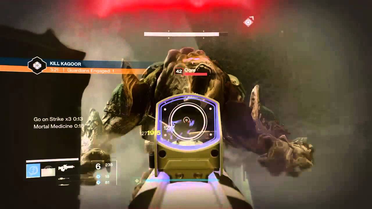 Destiny - Tier 3 rune Kagoor solo - YouTube