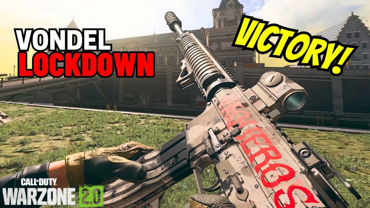 Call of Duty Warzone 2 M4 Vondel Lockdown Win Gameplay PC - YouTube