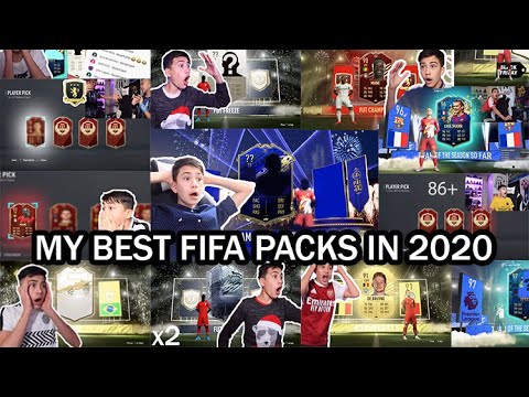 MY BEST FIFA PACKS IN 2020 COMPILATION!!! - YouTube