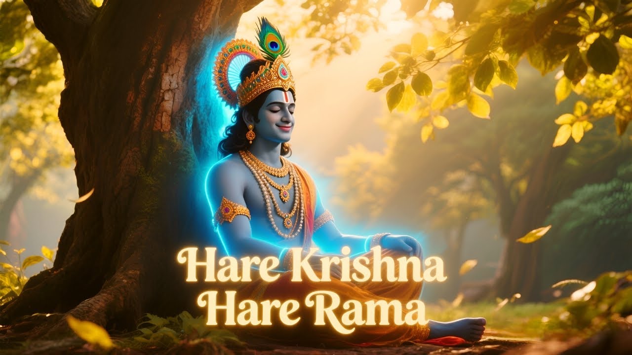 Hare Krishna Hare Rama | Maha Mantra Vibration | Spiritual Meditation ...