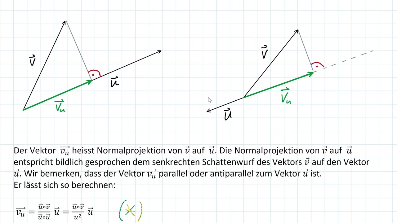 vektorgeometrie kap 06 a - YouTube