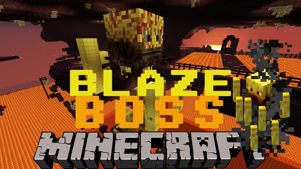 Gran ballata contra el Blaze boss - Minecraft minijuego (Blaze boss ...