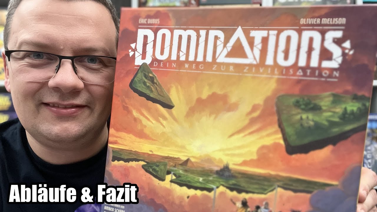 Dominations (asmodee) - Zivilisationsspiel mit leichtem Einstieg auf unendlich vielen ...