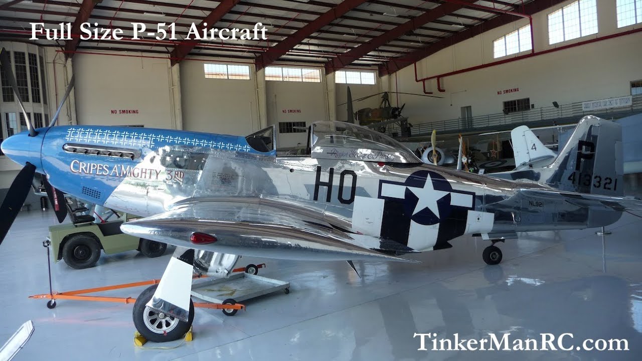 Full Size Aircraft P-51 Mustang Cripes A' Mighty 3RD - YouTube