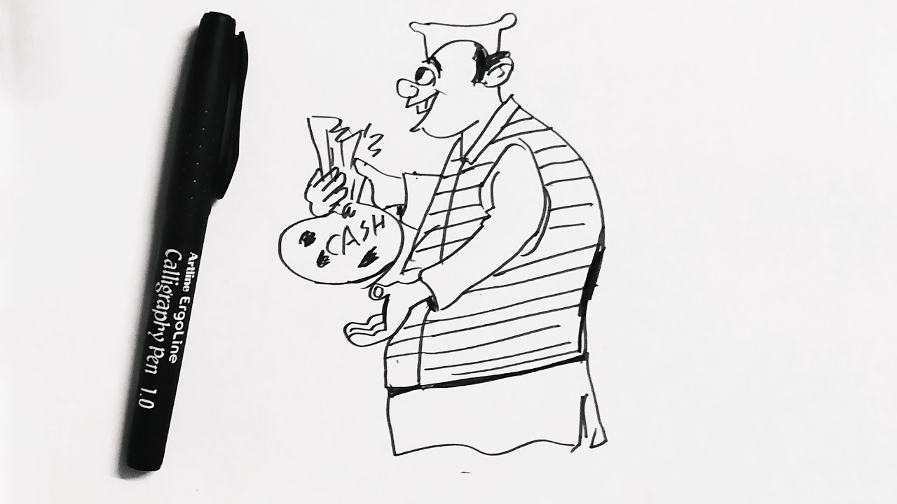 How to draw politician part 2 - YouTube