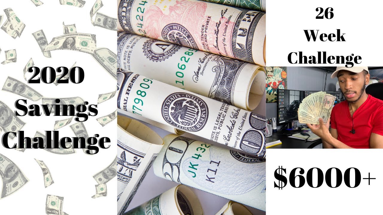 2020 Savings Challenge | 26 Week Savings Challenge | Over $6000! - YouTube