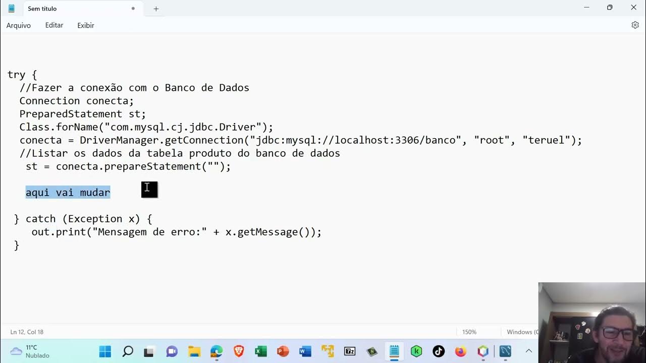 Aula 5 - Listagem dos dados contidos na tabela do banco de dados na página do site - YouTube