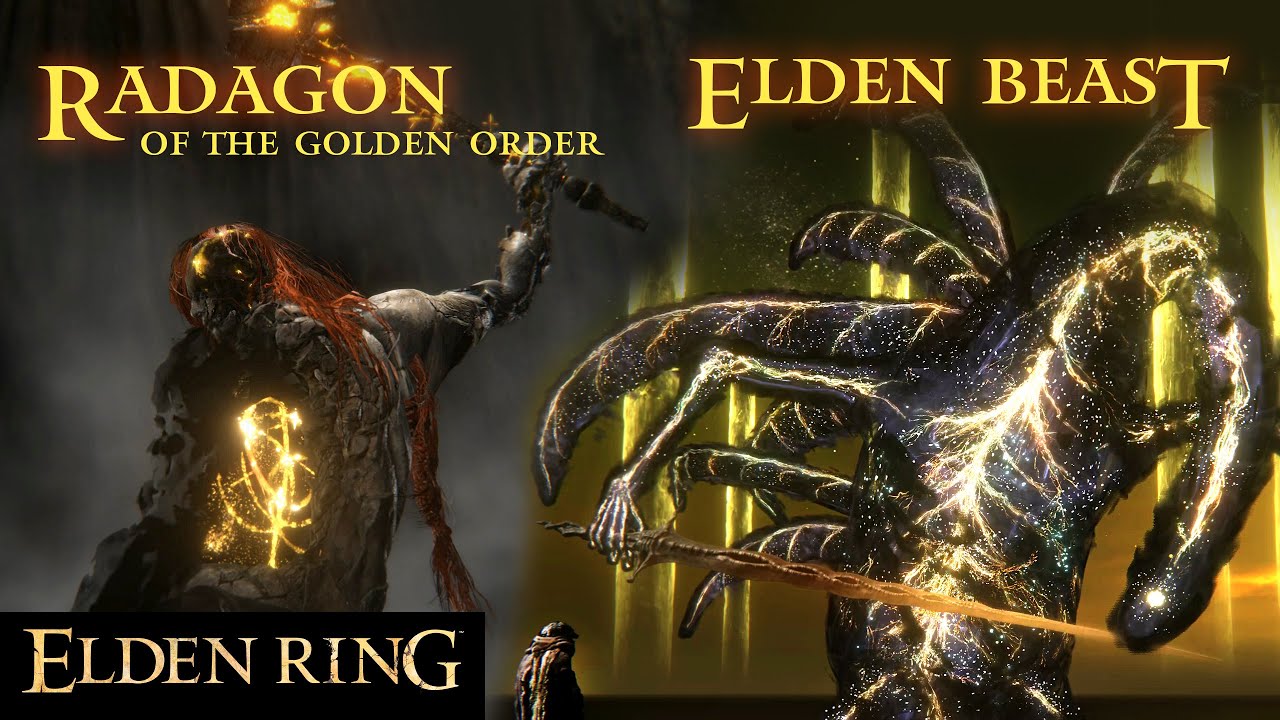 Elden Ring - Radagon of the Golden order and Elden Beast (First ...