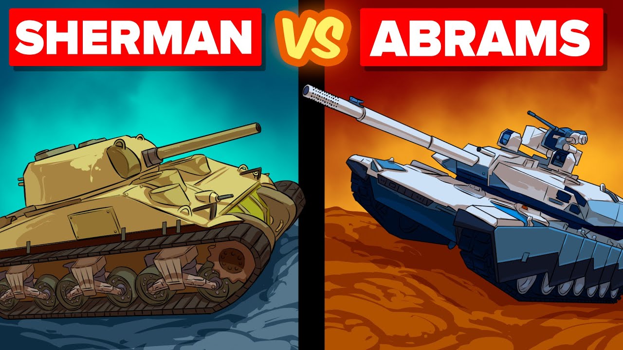 World War 2 Tank vs Modern Abrams Tank - Who Wins? - YouTube