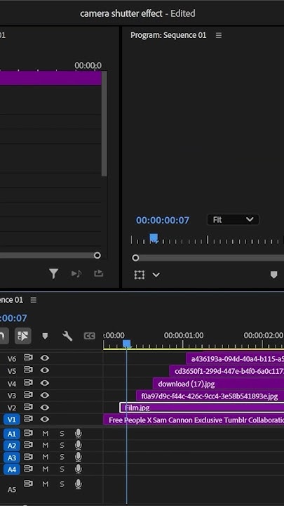 Camera Shutter Effect in Premiere Pro - YouTube