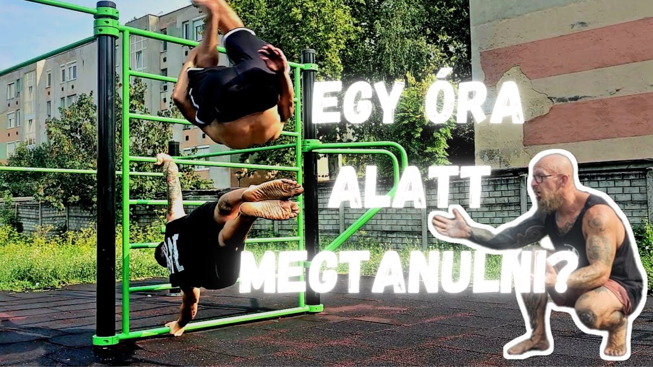 MEGTANULTAM A ZÁSZLÓT 1 ÓRA ALATT?! Human flag tutorial - YouTube