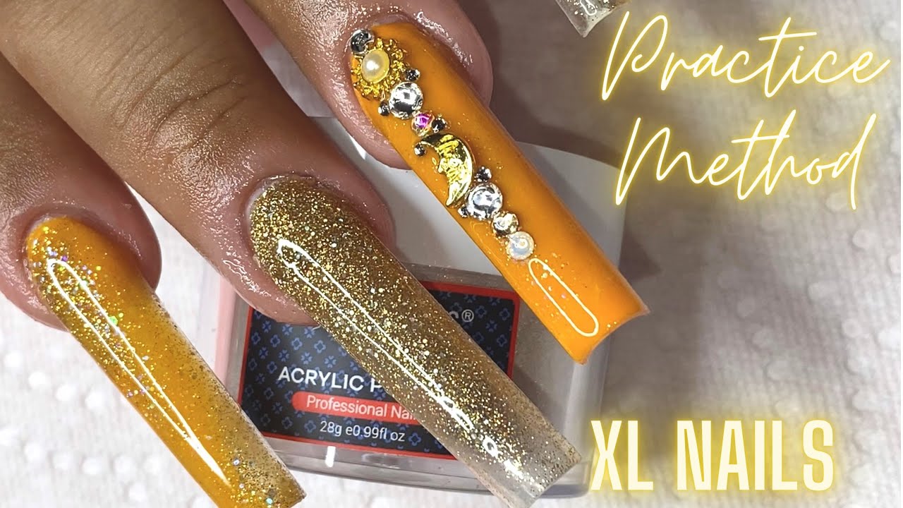 xxl nails tutorial | AFFORDABLE MODELONES ACRYLIC KIT for beginners ...