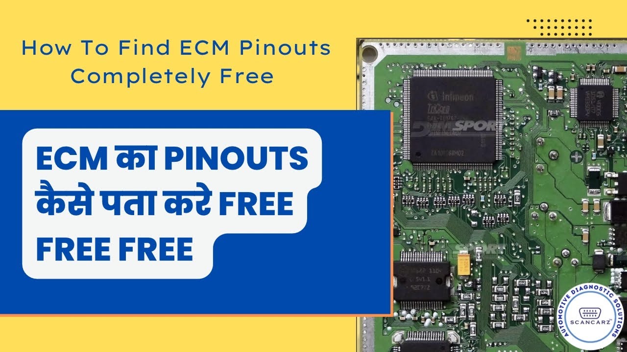 How To Find ECM Pinouts | FREE | SCANCARZ | BOSCH | DELPHI | SIEMENS ...