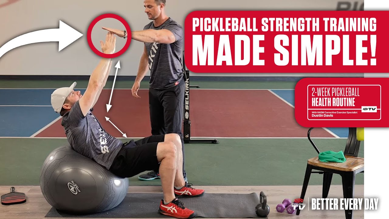 Week 2, Day 2: Push-Ups, Abs, & Improving Your Balance with Pickleball ...