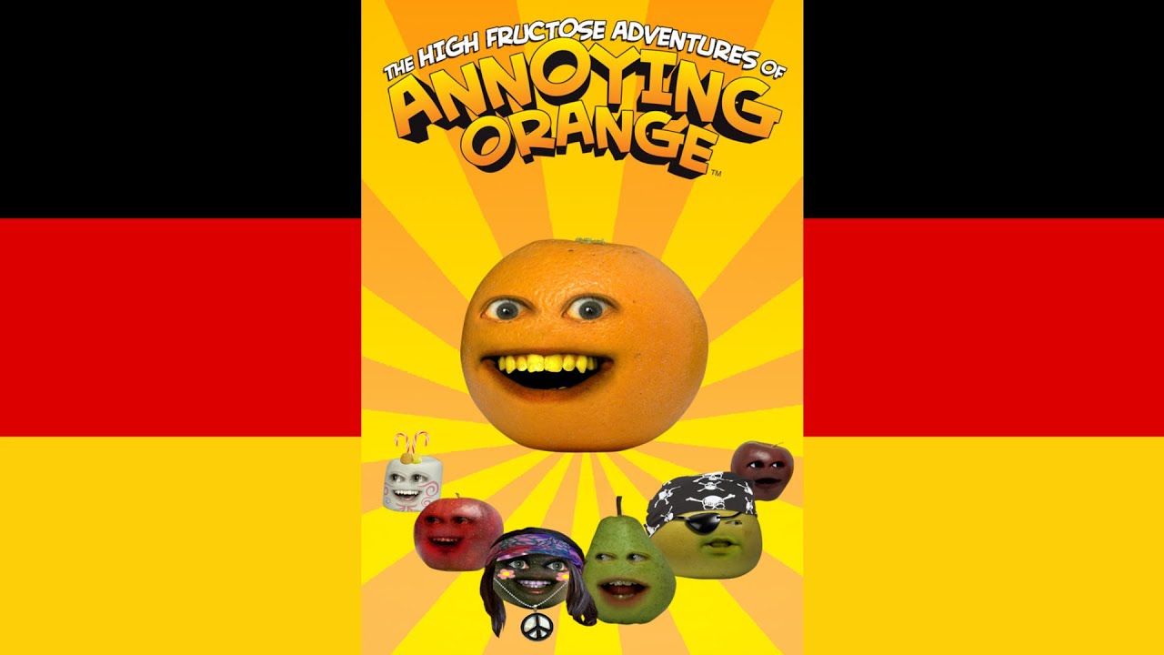 The Annoying Orange Theme Song (Deutsche/German) - YouTube