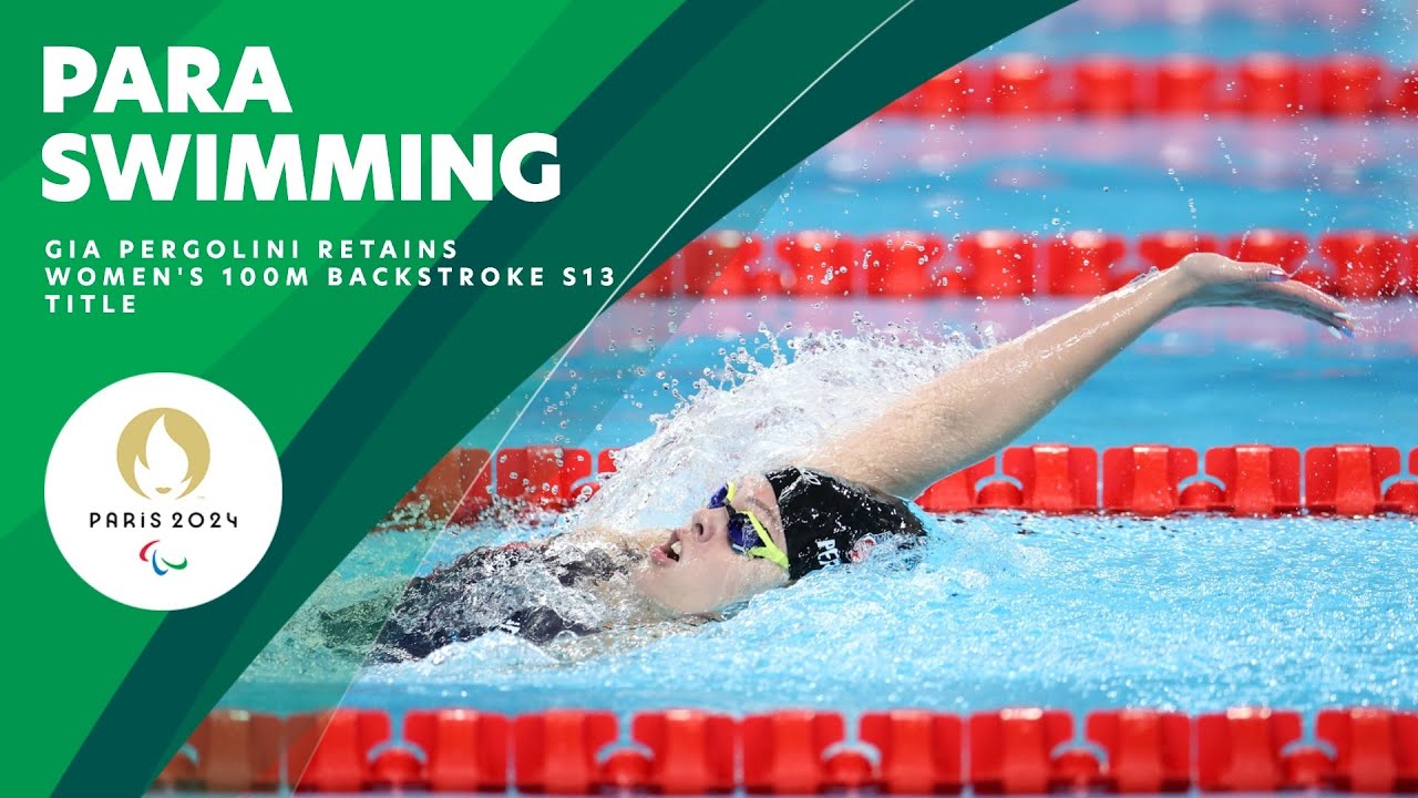 USA's Gia Pergolini Wins Gold In Women's 100m Backstroke 🇺🇸 | Paris ...