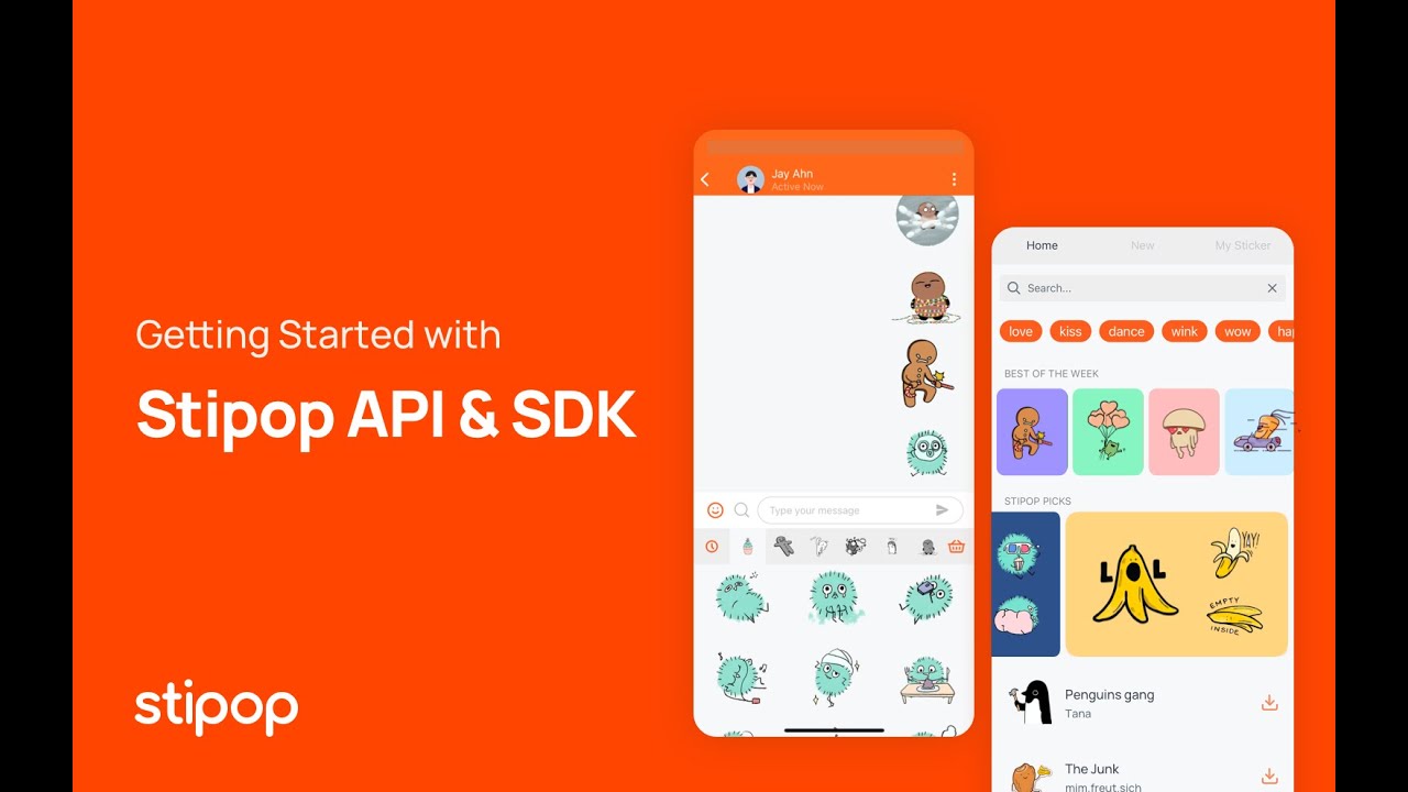 Build Stickers with Stipop API and SDK - YouTube