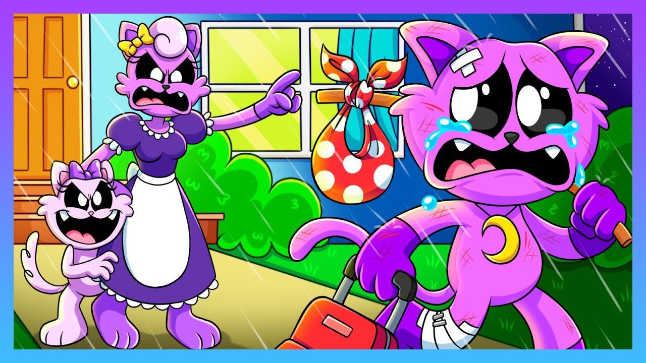 CATNAP's Mom KICKED OUT Her ONLY Son! Poppy Playtime Animation - Coffin ...